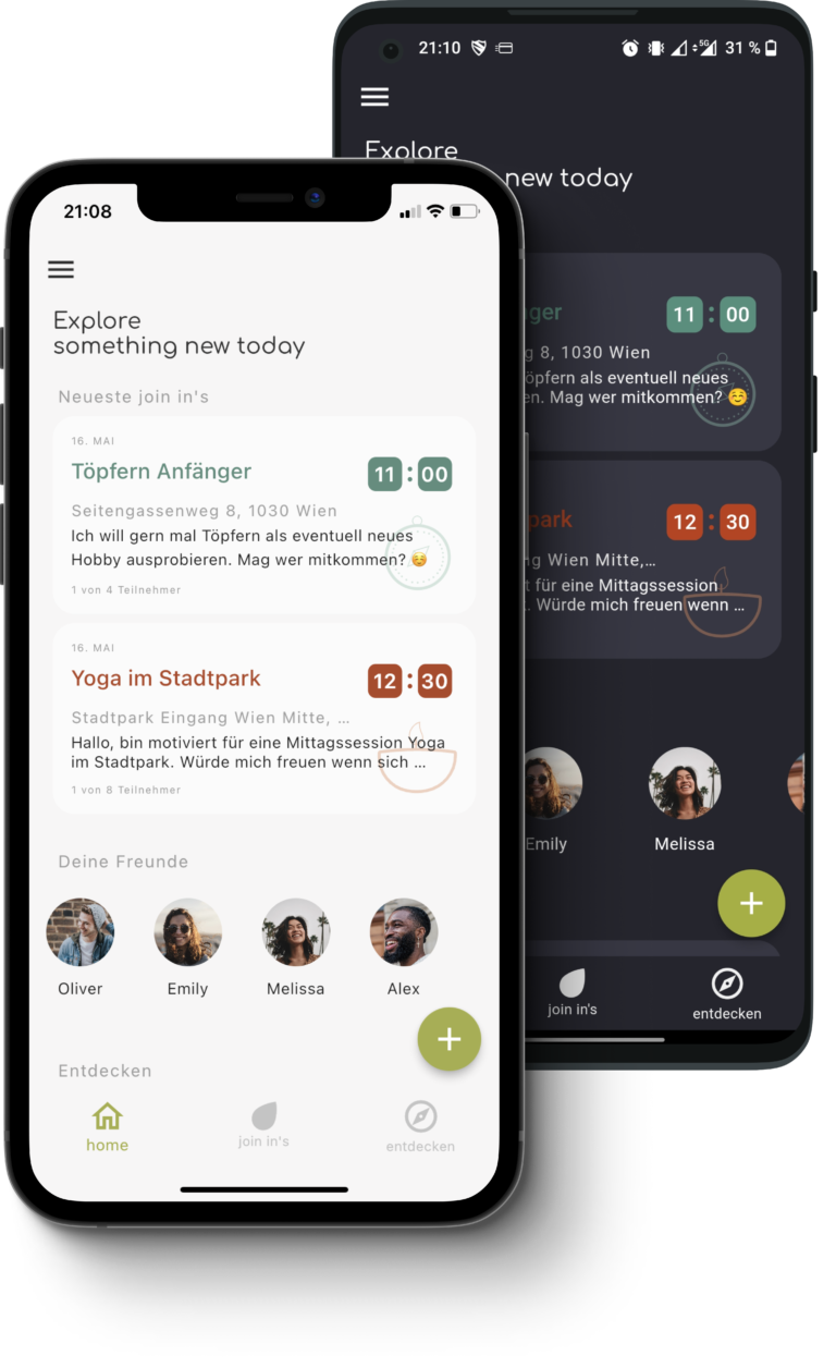 join in app – explore something new and join in